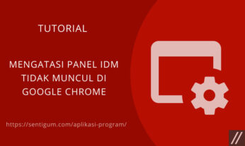 Mengatasi Panel IDM Tidak Muncul di Google Chrome